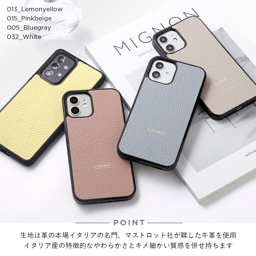 Genuine leather 32 colors Italian shrink leather back case (back-only ...